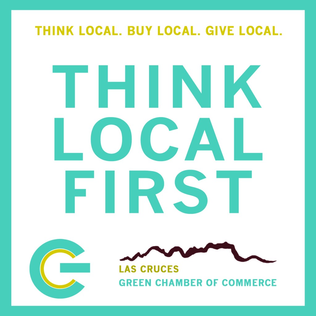 Think Local First Sticker - Las Cruces Green Chamber of Commerce ...